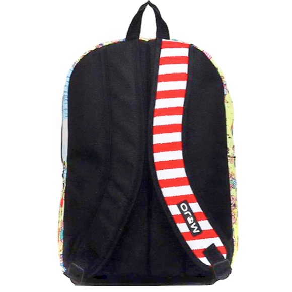 Bags | Wheres Waldo Limited Edition Vintage Beach Scene Backpack Nwt ...